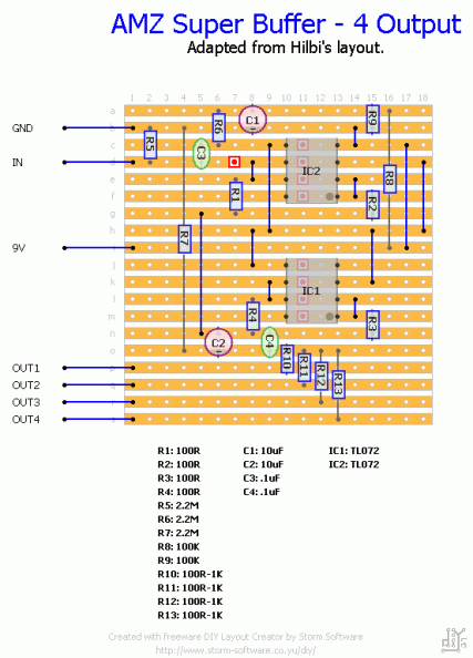amz super buffer 4 out