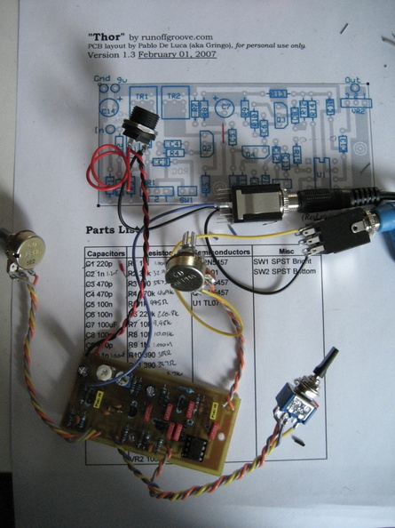 Thor TestSetup