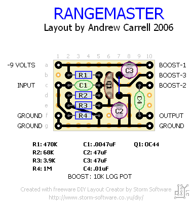 RANGEMASTER PERFBOARD LAYOUT 001