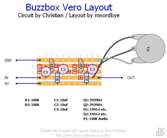 buzzbox vero layout